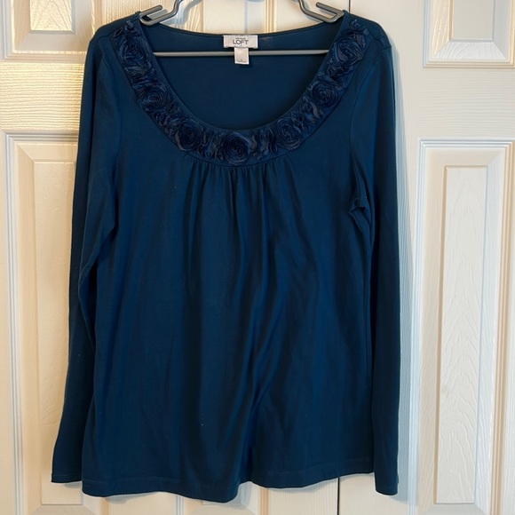 LOFT | Tops | Loft Long Sleeve Tee | Poshmark